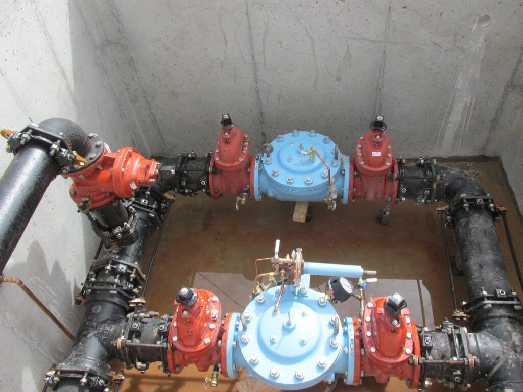 ocv-altitude-and-check-valves-in-a-vault-in-a-water-supply-system-on-a ...